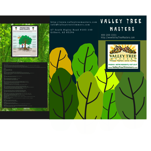GUARANTEED PRIZE! Create a Tri-Fold Brochure for a Tree Service Company ...