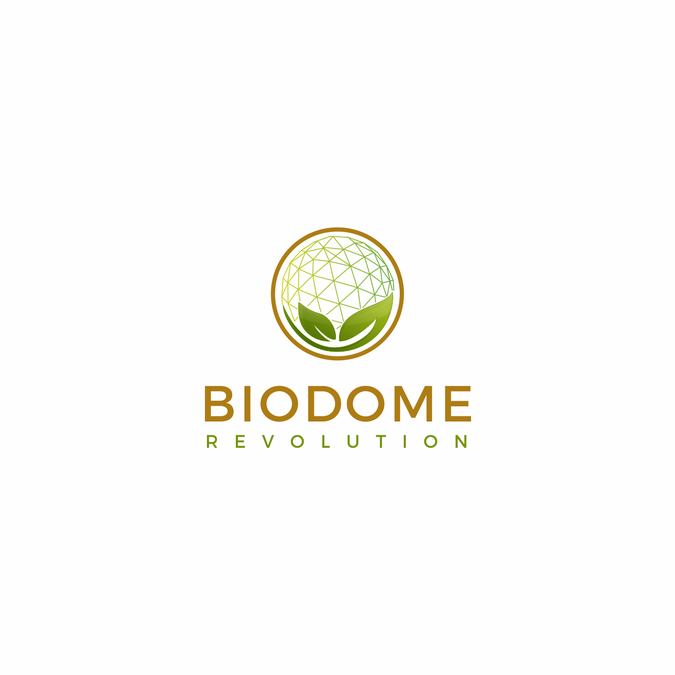 Create a logo for our Biodome Revolution product that inspires people ...