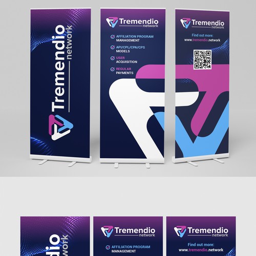 Designs | Triangular banner for trade show | Signage contest