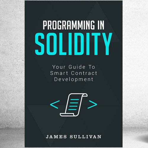 Designs | Programming Book Cover - The Blockchain Academy | Book cover ...