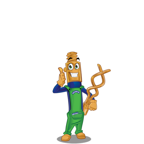 Designs | Ronnie the Rod Character for Metro Rod | Illustration or ...