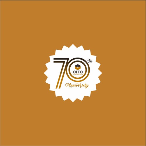 70th Anniversary Logo for Construction Company | Logo design contest