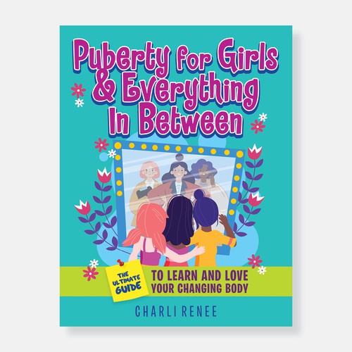 Designs | Design an eye catching colorful, youthful cover for a puberty ...