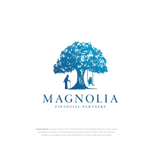 Designs | Magnolia Financial Partners logo that appeals to families ...