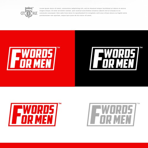 Designs | F Words for Men Needs a Logo | Logo design contest