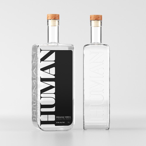 Designs | HUMAN Vodka - we are all HUMAN | Product label contest