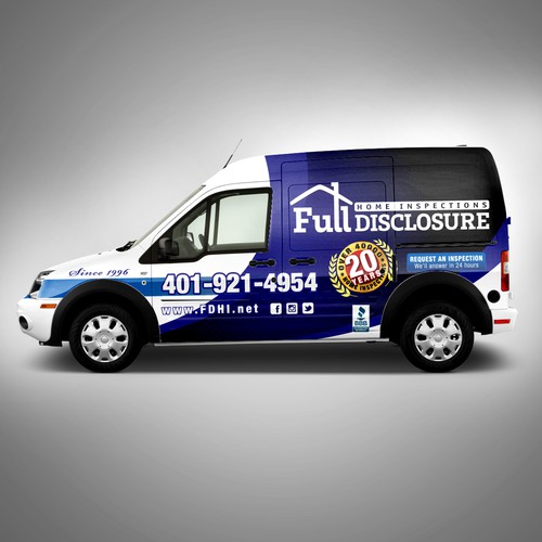 Create an eye catching van wrap | Car, truck or van wrap contest