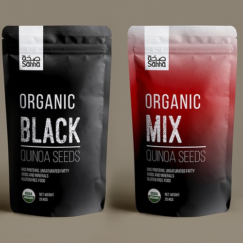 Designs | Elegant Quinoa Packaging Design | Product packaging contest