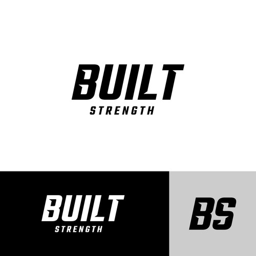 Designs | BUILT Strength — Logo Design Competition | Logo & brand guide ...