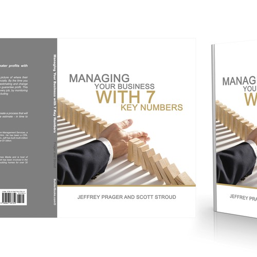 Create a dynamic book cover for financial management publication | Book ...