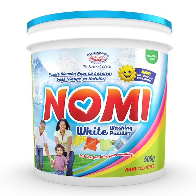 Design an attractive eye-catching label for Nomi Detergent! | Product ...
