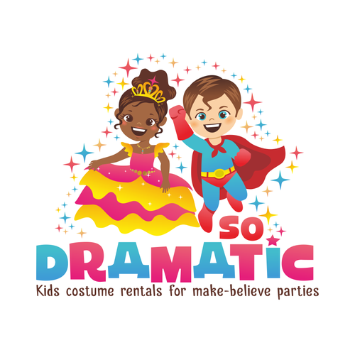 Design a logo for a kids party costume rental business called So ...
