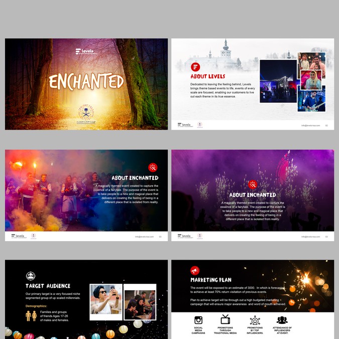 Event Presentation | PowerPoint template contest