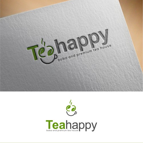 tea happy logo design | Logo design contest