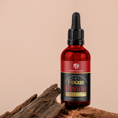 Designs | Typography Black and Red Tincture Bottle Design | Product ...