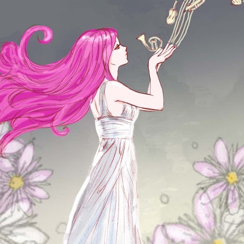 Music Goddess Artwork for album cover and advertisements | Illustration ...