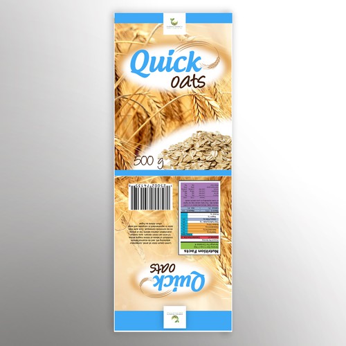 Create a package for our new product-quick oats | Product packaging contest