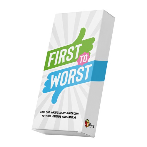 Designs | PARTY GAME: First to Worst | Product packaging contest