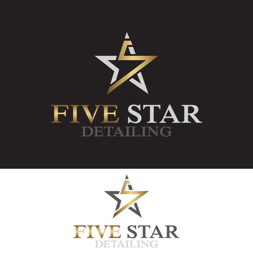 Help five star detailing with a new logo | Logo design contest