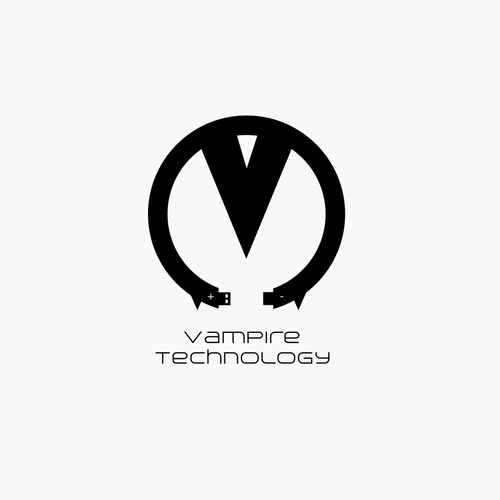 Create a clever, modern logo for Vampire Technology power share cable ...