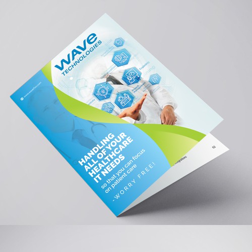 Design a professional, modern, eye-catching healthcare services booklet ...