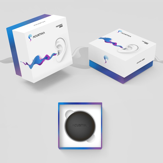 Create a Premium Packaging for our Medical Devices: Acustika Hearing ...