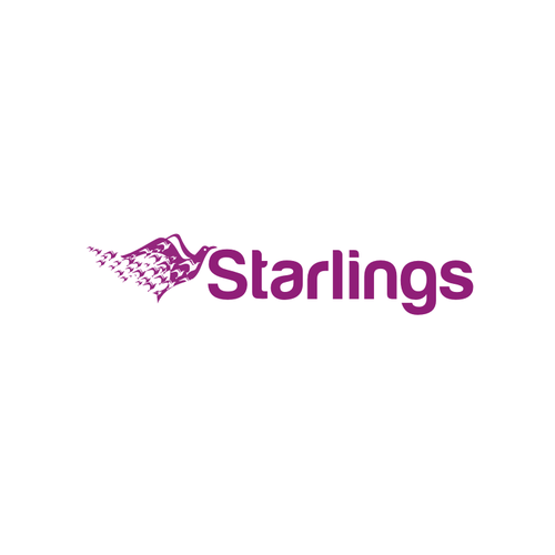 Create a murmuration-inspired logo for Starlings! | Logo & brand ...