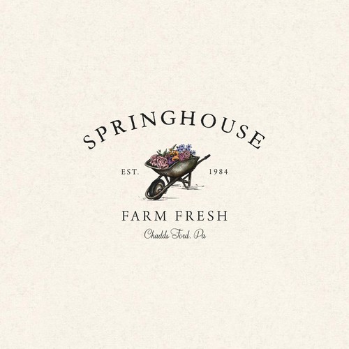 Designs | Unique! 1 logo for Springhouse, representing a Farm shop and ...