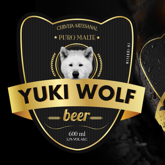 Cervejaria Yuki Wolf Beer | Logo design contest