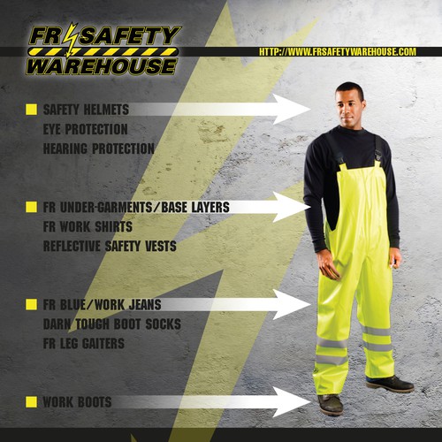 brochure design for FR Safety Warehouse | Brochure contest