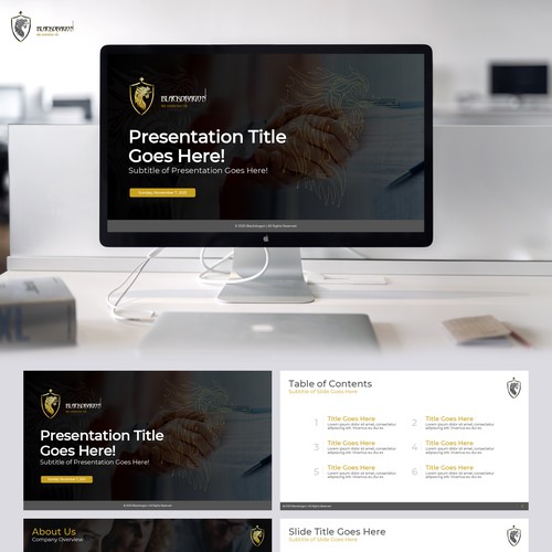 Designs | Design Elegant PowerPoint Template for Radical Platform ...