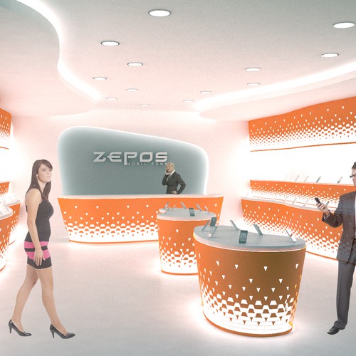 PHONE SHOP DESIGN CONCEPT / INTERIOR DESIGN | Other design contest