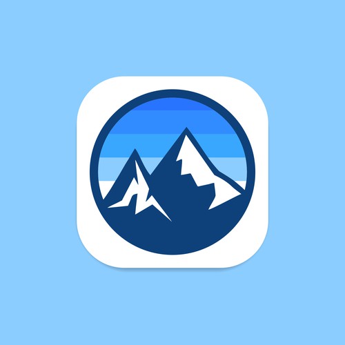 iOS and Watch icon for hiking app | Icon or button contest