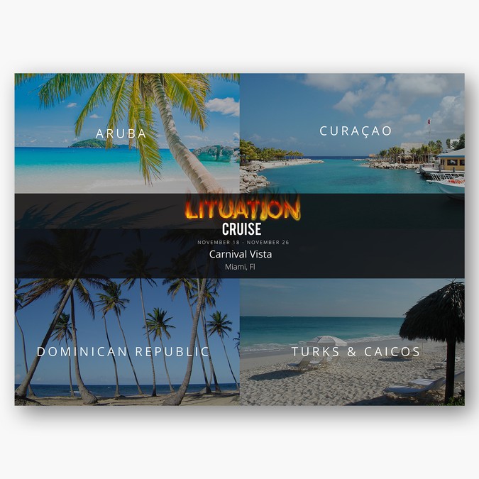 Social Media Ad needed to advertise a Carnival Cruise | Banner ad contest