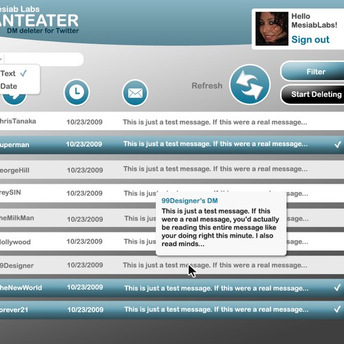 Beautiful, Elegant, Simple Flex Application Layout | Web page design ...