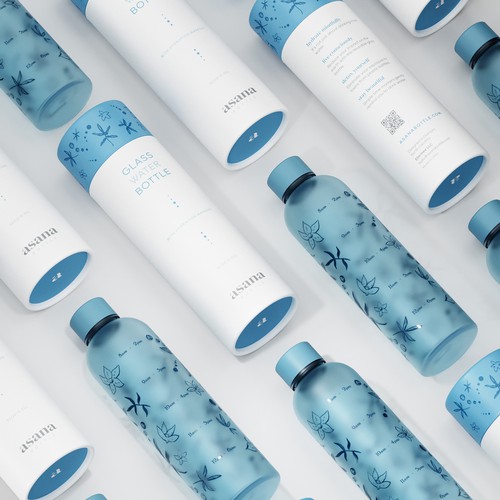 Designs | Packaging design for water bottle from female-focused modern ...