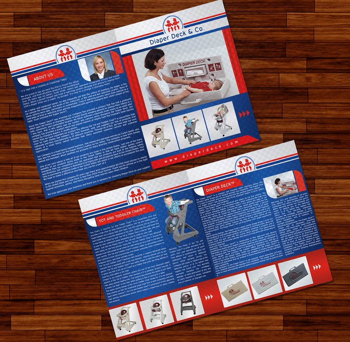 Brochure A4 Size for Diaper Deck | Print or packaging design contest
