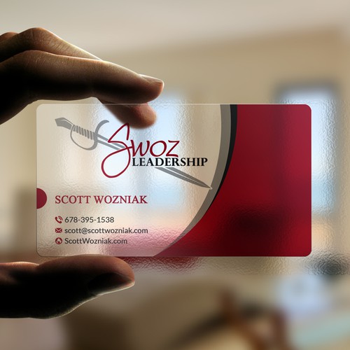 Distinctive business card for leadership network | Business card contest