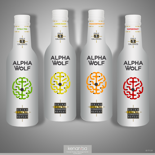 Alpha Wolf Beverage Contest | Product label contest