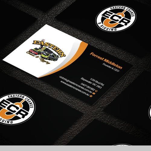 Designs | Eastern Cranes & Rigging | Business card contest
