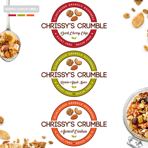 Chrissy's Crumble Logo Design + Future Work | Logo design contest