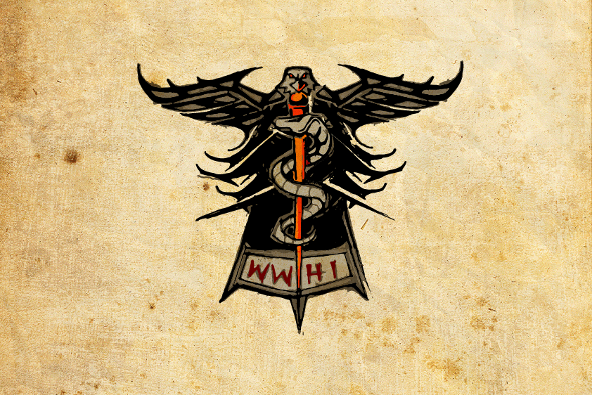 Evil Rod of Asclepius logo for world-wide subversive organization ...