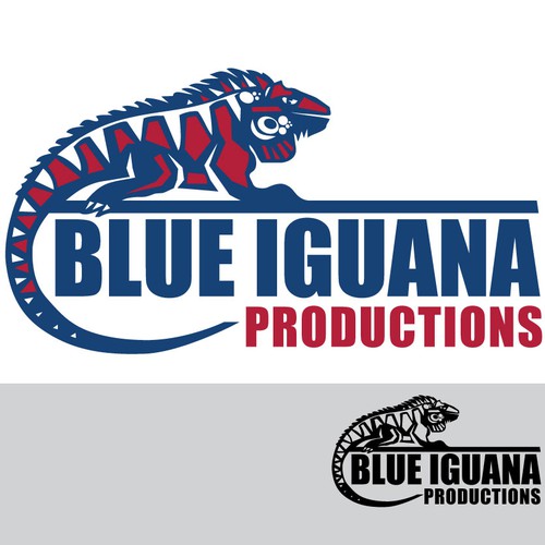 Blue Iguana Productions Logo | Logo design contest