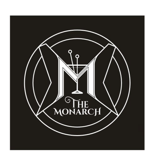 The Monarch (world class luxury cocktail bar and lounge) | Logo design ...
