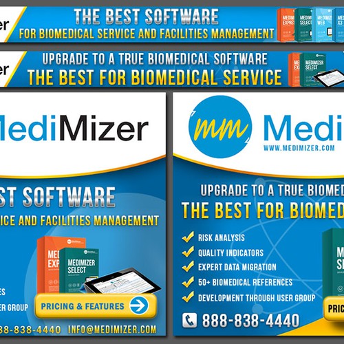 Web banners for software company. | Banner ad contest