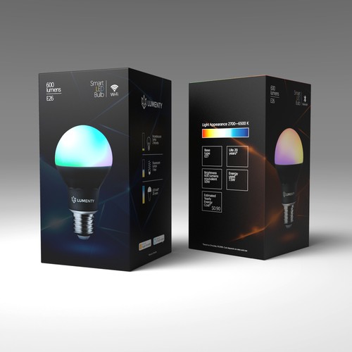 Designs | We need to create a sophisticated package for smart lamps ...