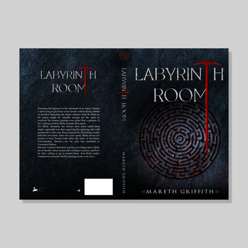 Designs | 'Labyrinth Room' Fantasy/Steampunk Book Cover | Book cover ...