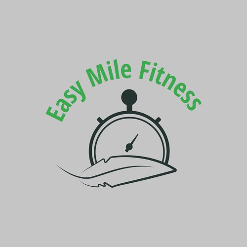 Design a sleek modern logo for Easy Mile Fitness | Logo design contest
