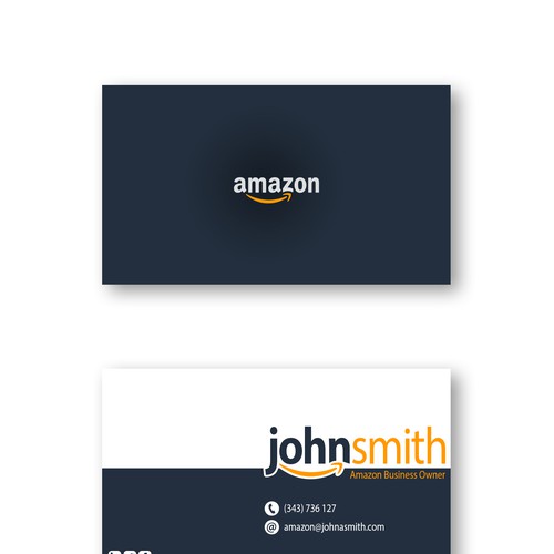 Business Card Design for Amazon Business Owner | Business card contest