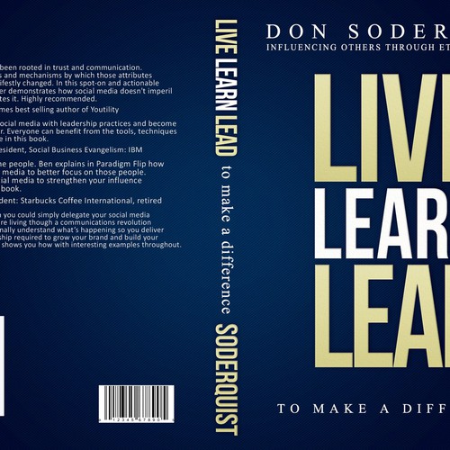 Designs | A book cover for Don Soderquist | Book cover contest